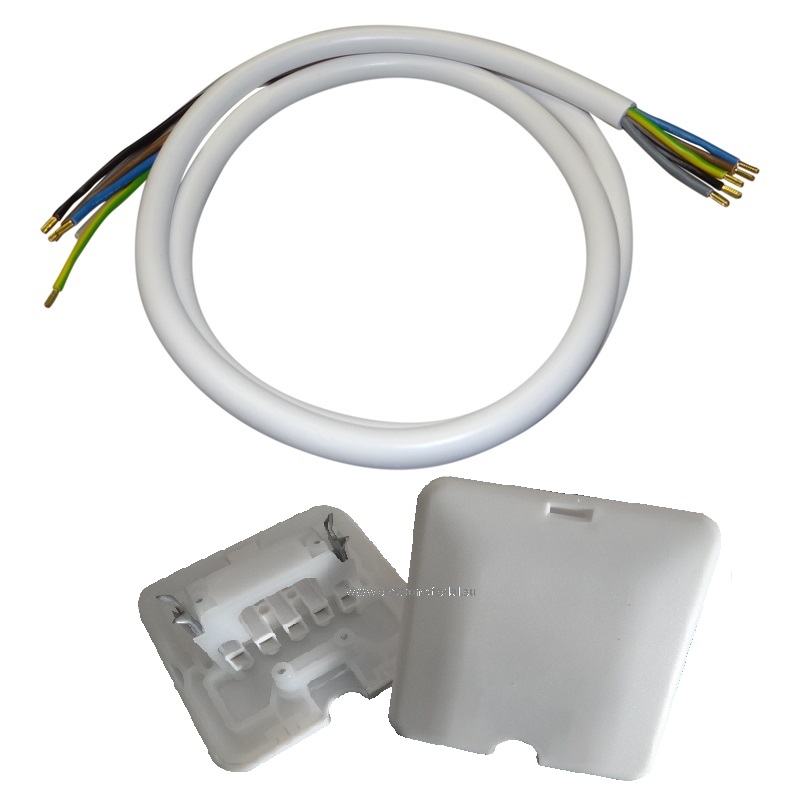 Set Herdanschlußleitung 5G1,5 5G2,5 Herdanschlußdose AP UP wählbar eBay ...
